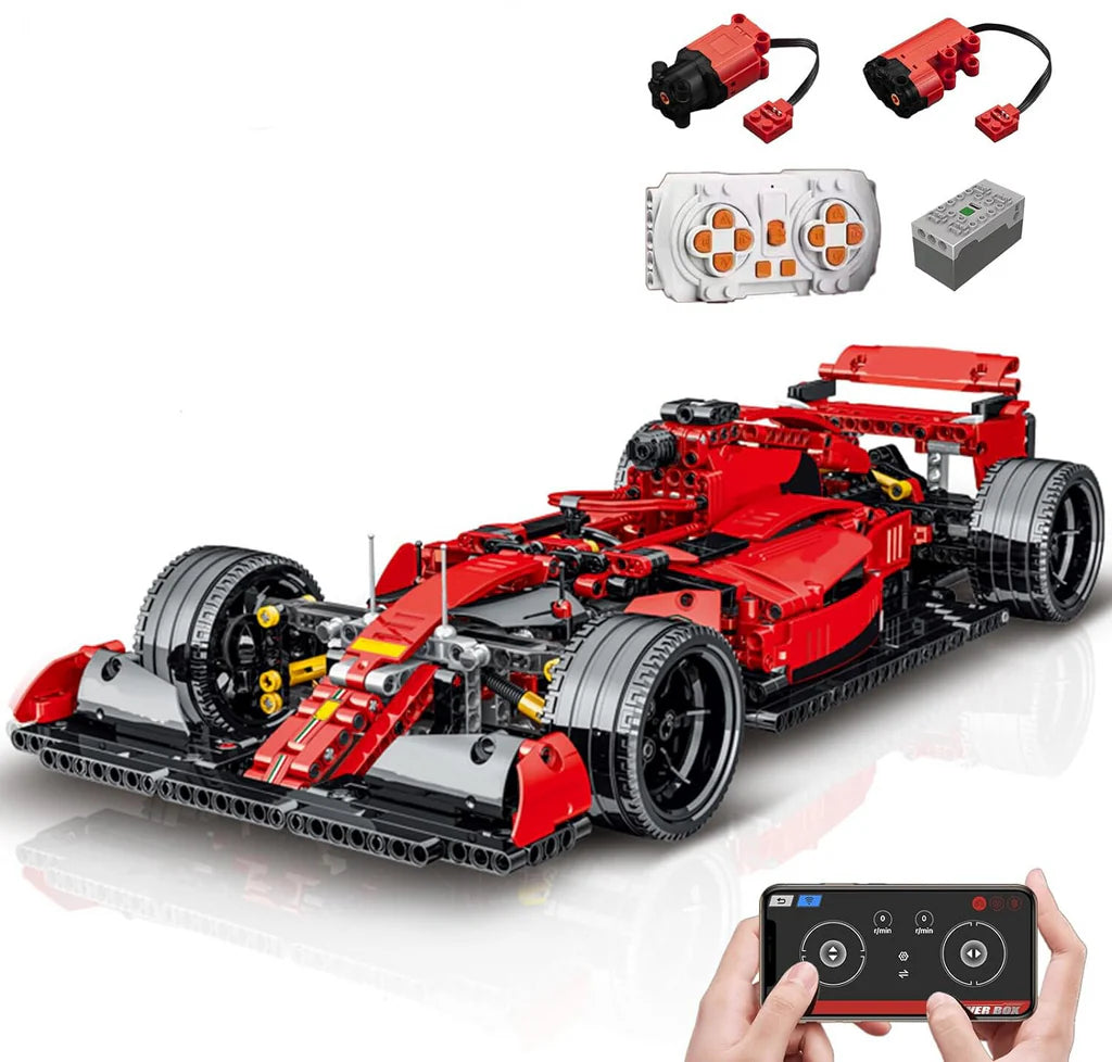 Red F1 Race Machine 1200PCS – GoBuildit